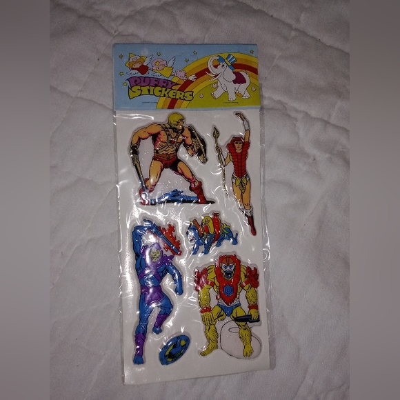 Puffy Sticker | Toys | New Old Stock Heman And The Masters Of The ...